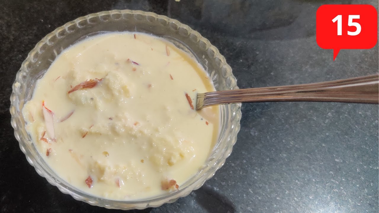 How to make Rabadi at home | Rabadi recipe - YouTube