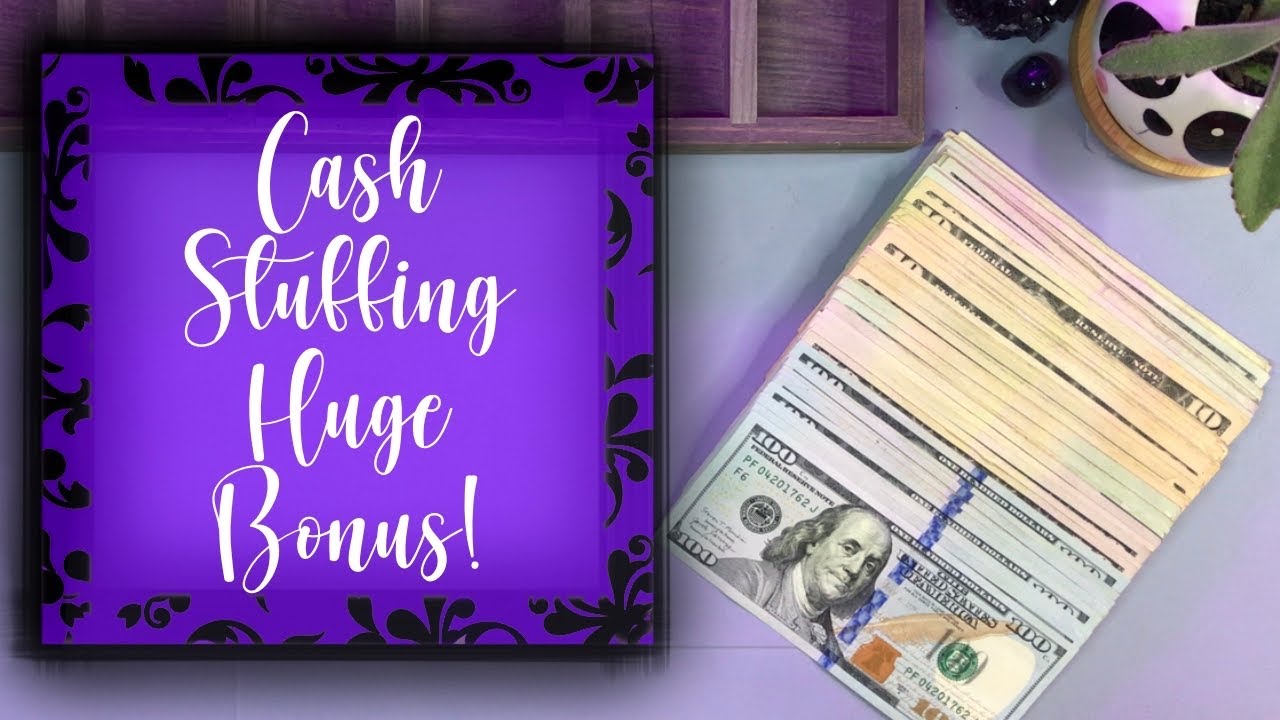 💵CASH STUFFING BIG BONUS PAYCHECK! | Cash Envelope System - YouTube