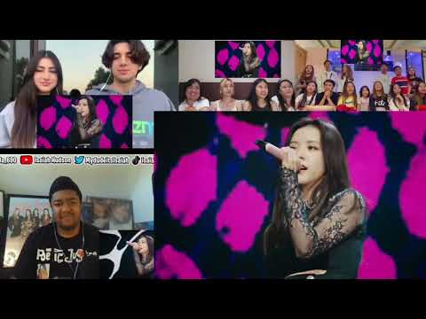 BLACKPINK REACTION MASHUP- 'Kiss And Make Up'(Live Tokyo Dome) #blackpink #kpop #music