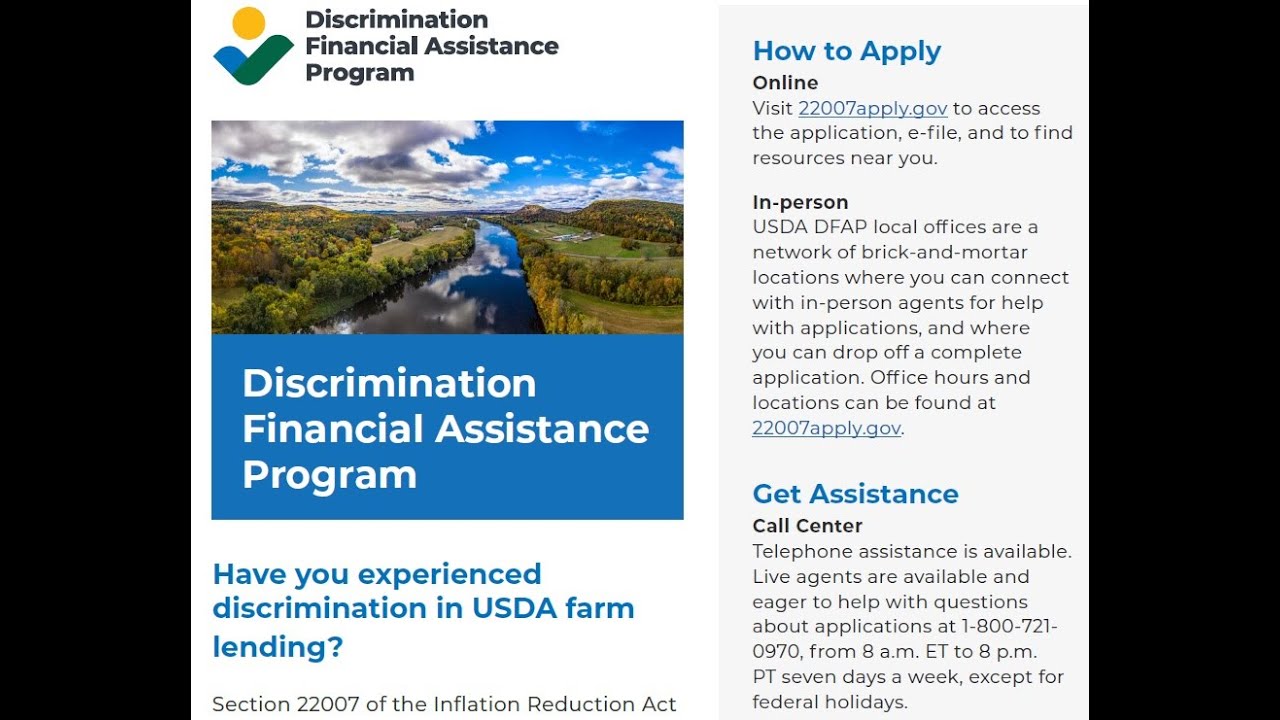 v20231206 A GGDG USDA Minority Discrimination Financial Assistance ...