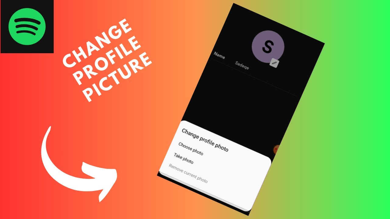 how to change spotify profile picture - YouTube