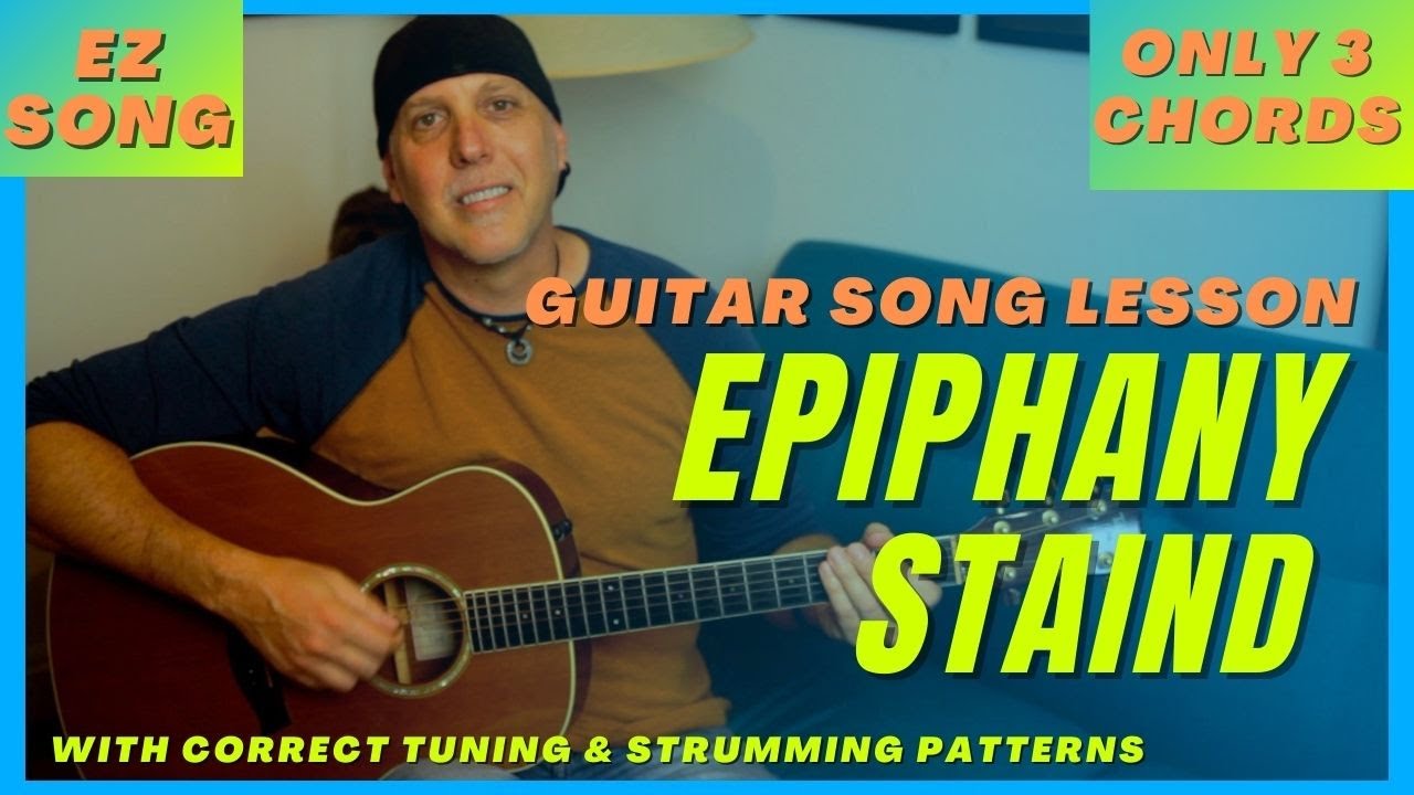 Staind Epiphany EZ Guitar Song Lesson - Only 3 Chords with strum ...