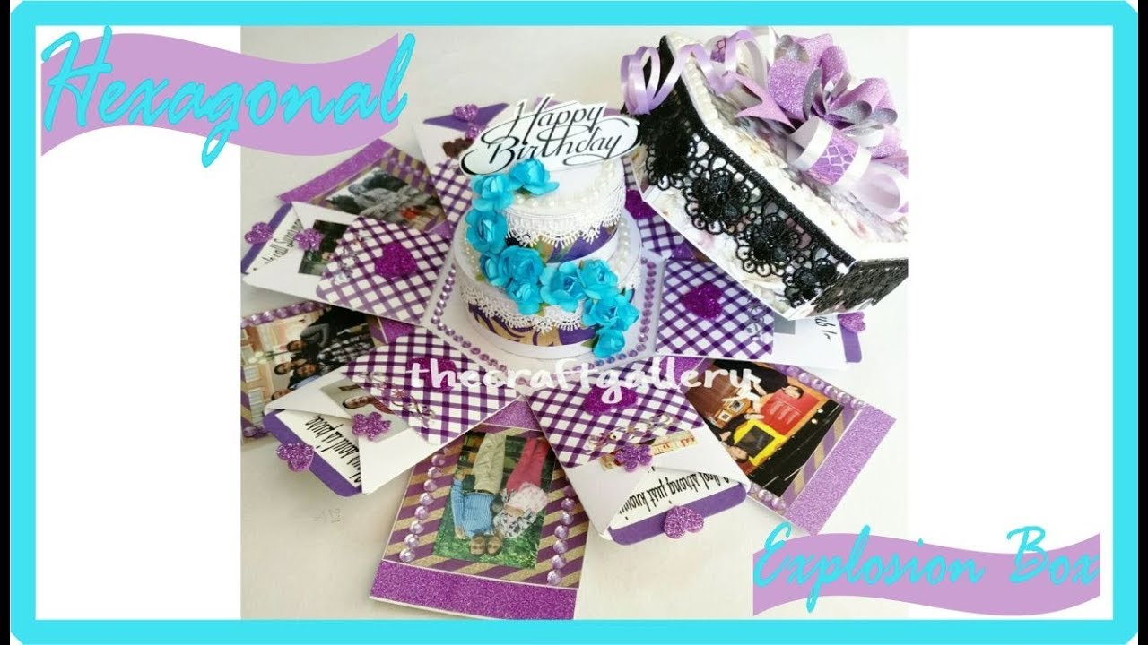 Hexagonal Explosion Box - YouTube