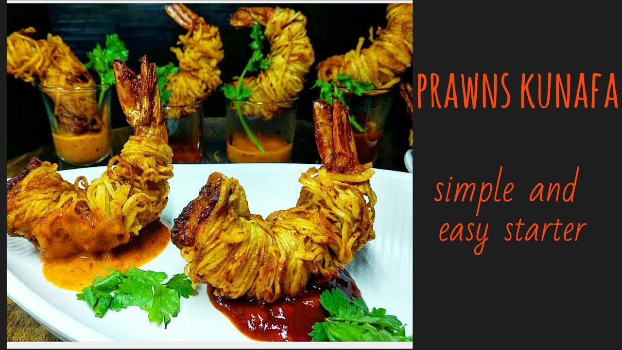 Prawns Kunafa - YouTube