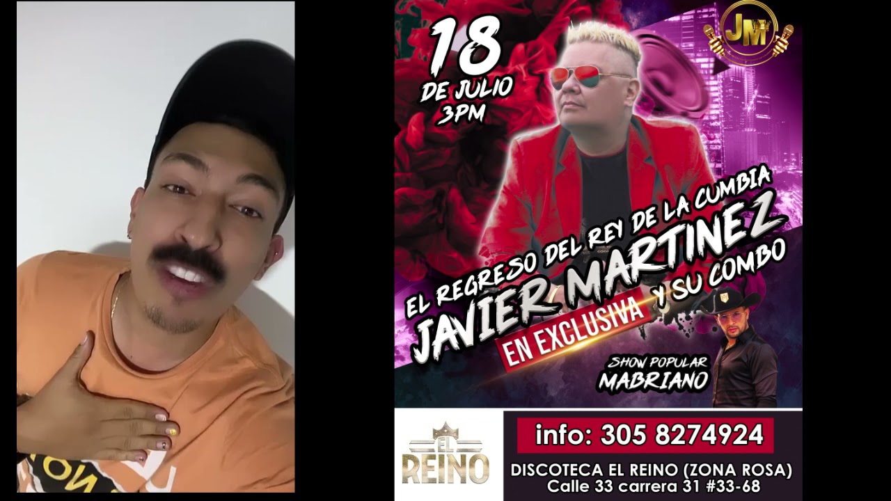 El regreso del REY de las cumbias - Javier Martínez - YouTube