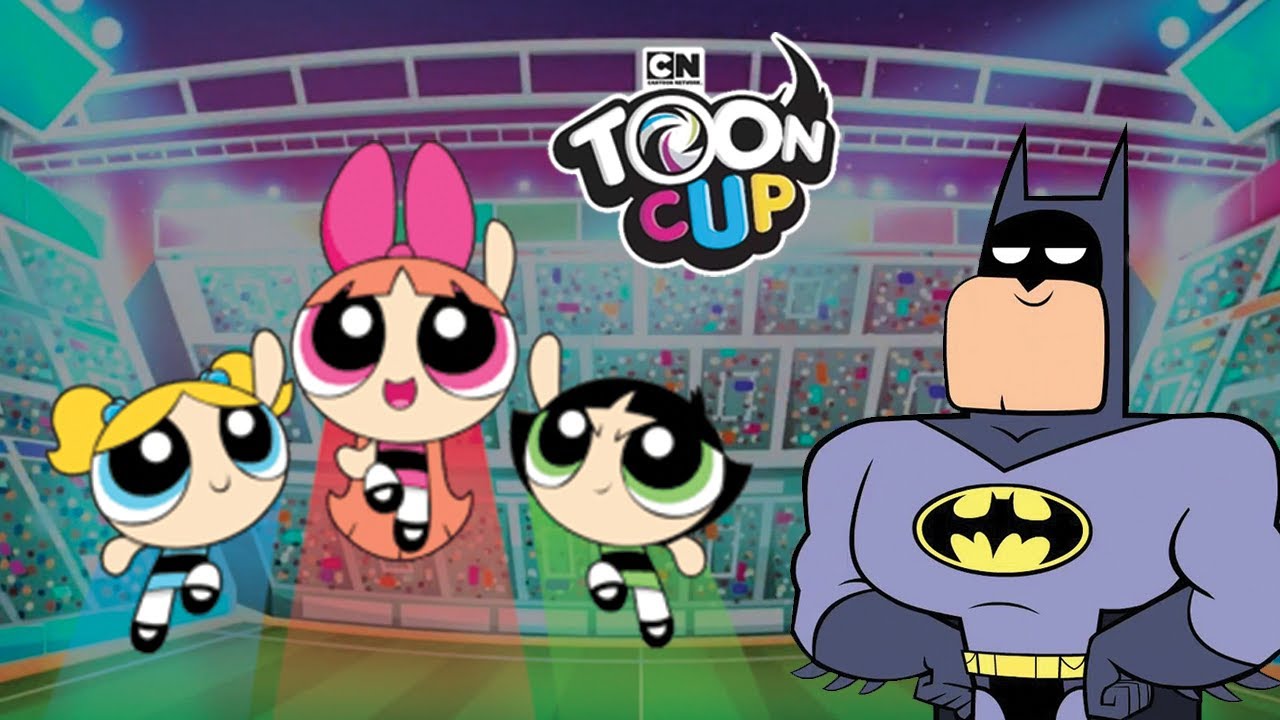 Toon Cup - Football Game - The Powerpuff Girls Join Batman ! - YouTube
