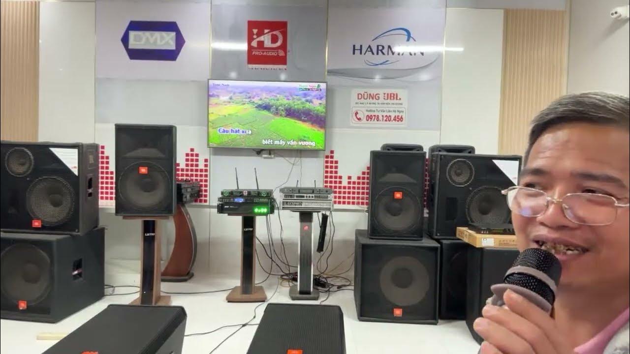 Loa jbl 715 Ghép Vang DMX 9900plus và Mic BBS NX-1 đảng cấp tóp 1 - YouTube
