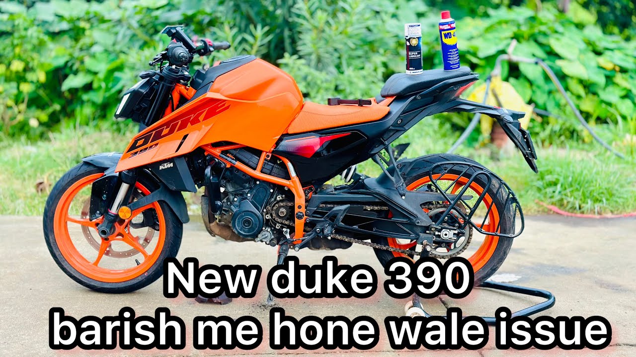 Duke 390 Chain Clean || HOW TO CLEAN AND LUBE DUKE 390 GEN-03 MODEL ...