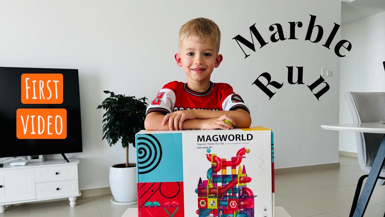 VICTOR'S WORLD | FIRST VIDEO | MARBLE RUN - YouTube