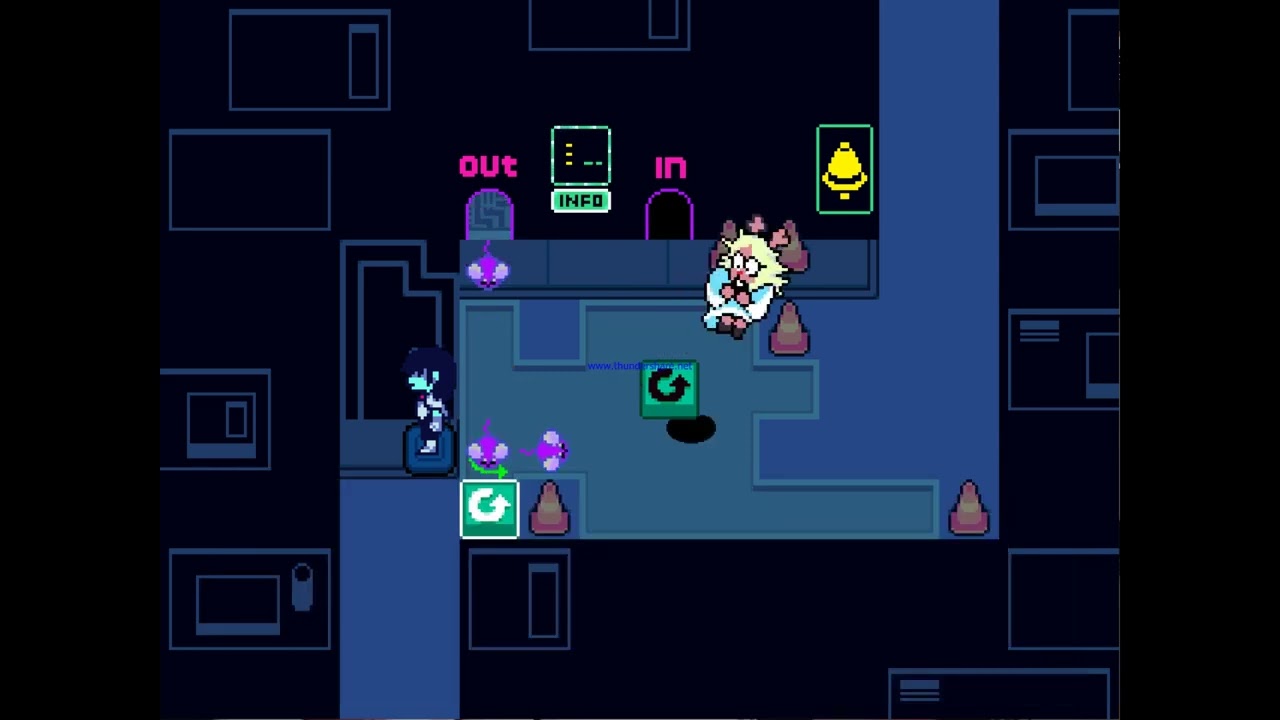 DELTARUNE Chapter 2 - Annoying Mouse Puzzle #1 (Fandubbed) - YouTube