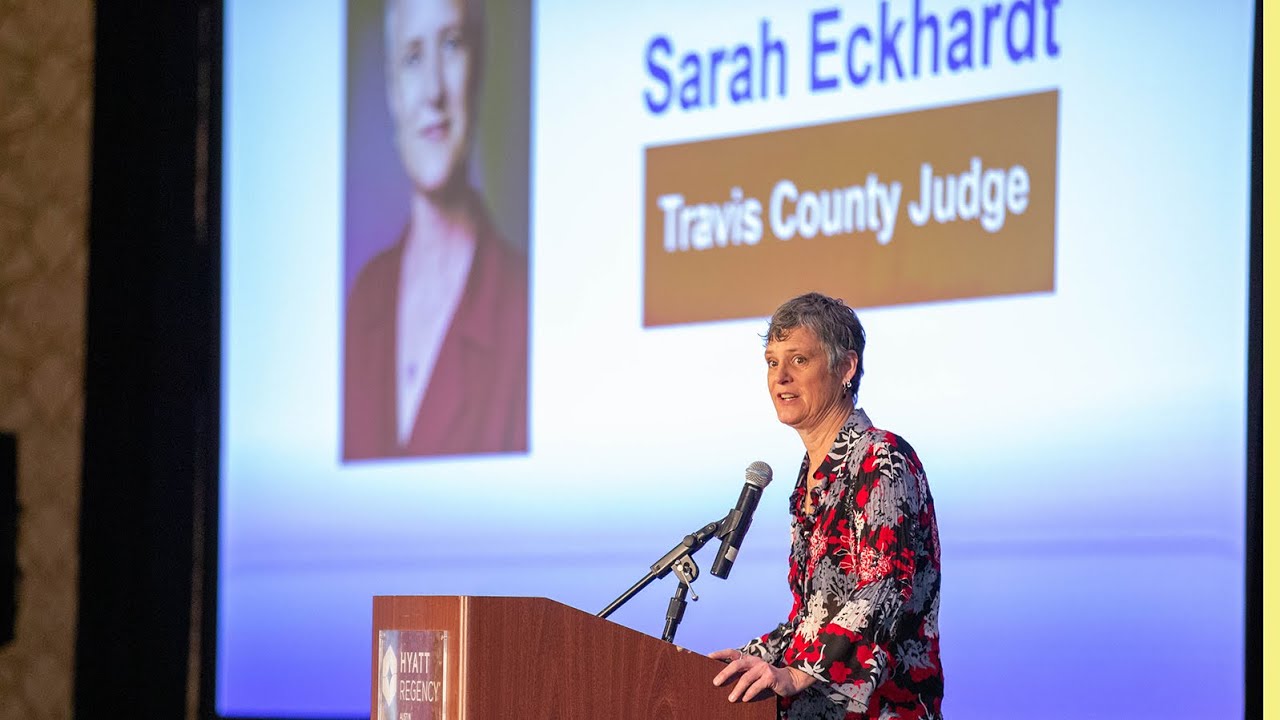 2020 Summit: Judge Sarah Eckhardt welcome address - YouTube
