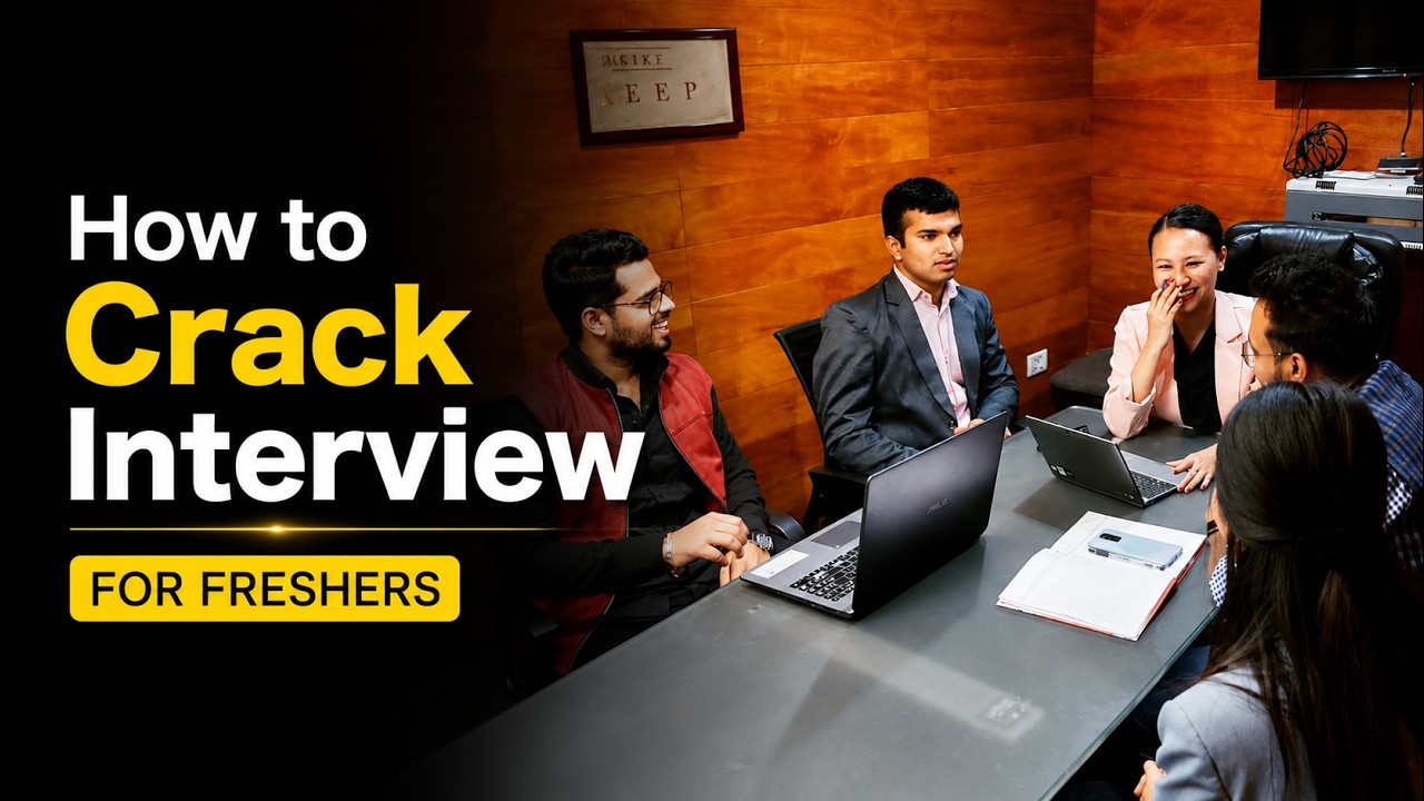 Simple and Practical Tips to Help Freshers Crack their First Interview ...