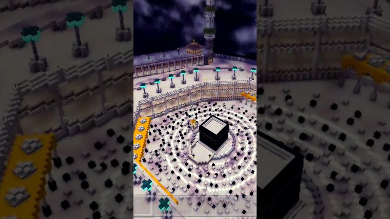 Respect Minecraft Kaaba 🕋 Musjid Al Haram - YouTube