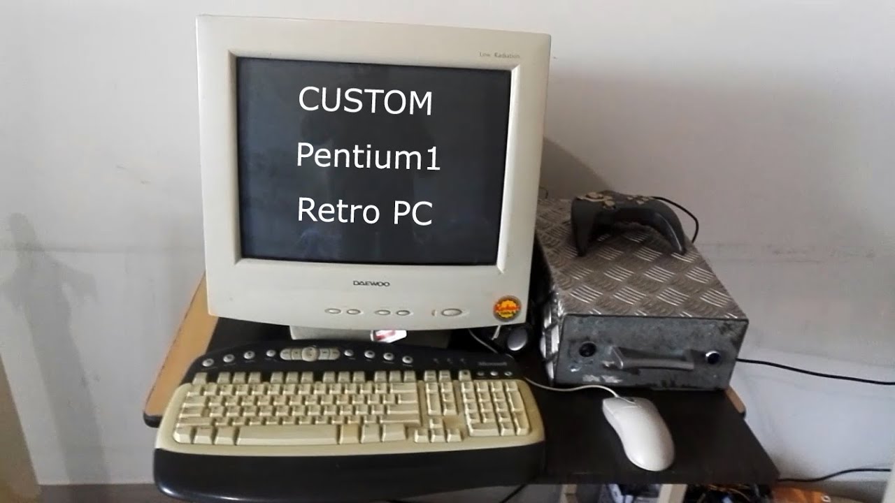 Monkey Island on a Custom Retro Pentium 1 PC - YouTube