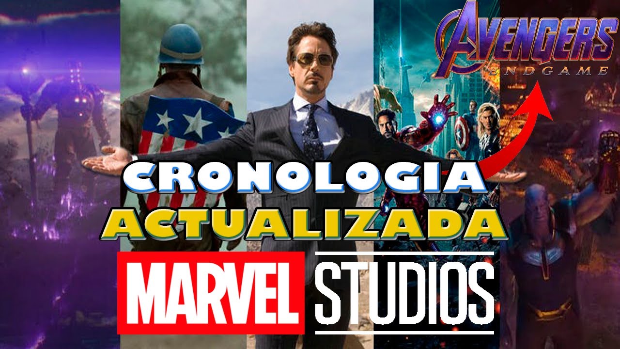 CRONOLOGIA COMPLETA de Marvel Studios, En que ORDEN VER las PELICULAS ...