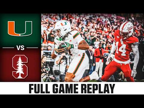 Miami vs. Stanford Full Game Replay | 2026 ACC Football
