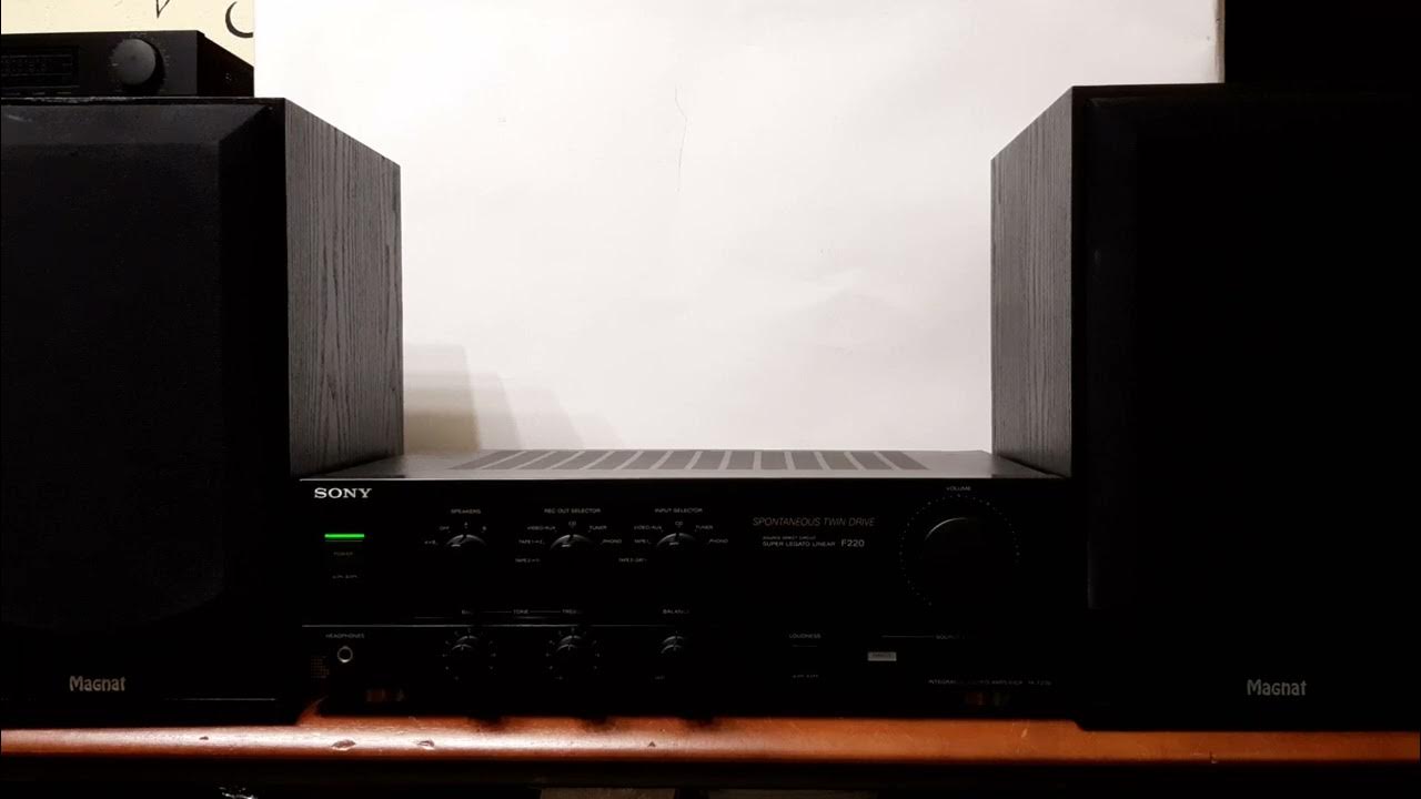 Sony TA F220 Magnat Art 145 020 part 2 - YouTube