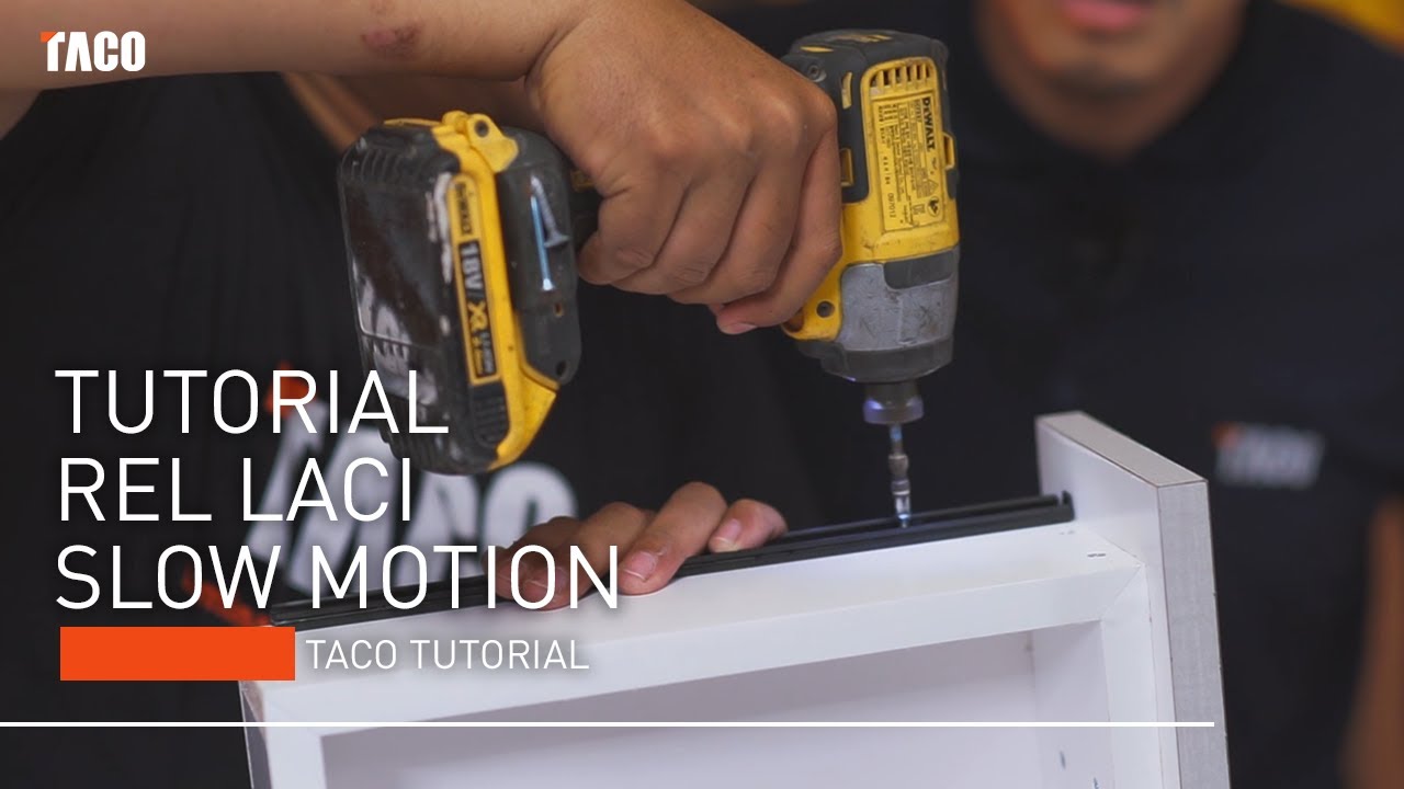 PASANG AJA SENDIRI DIRUMAH REL LACI TACO PADA FURNITURE! MUDAH BANGET ...