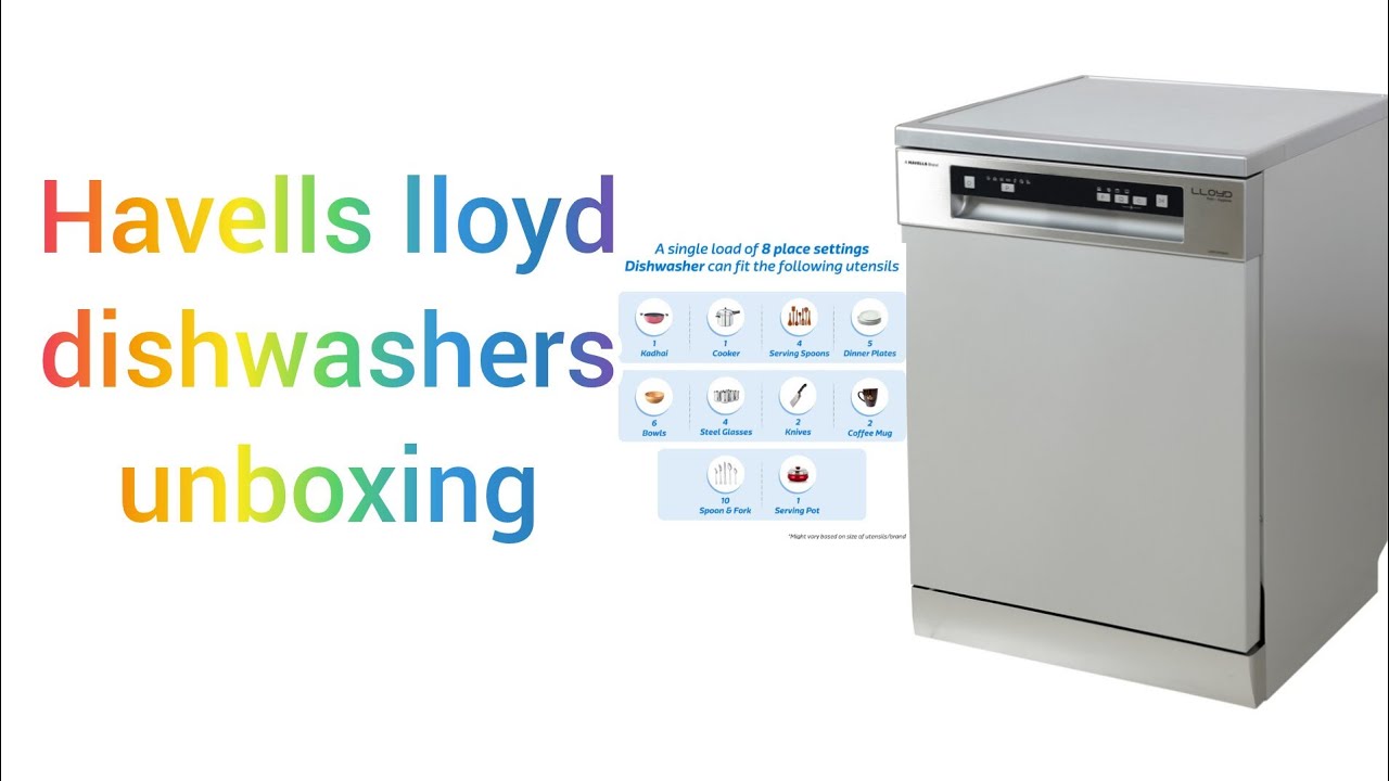 havells dishwasher UNBOXING under 18k available in brandshop - YouTube