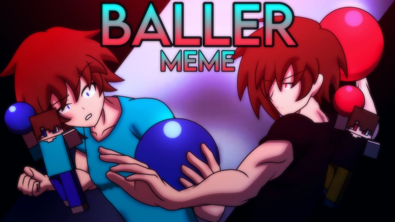 Steve X Steven Brine - BALLER ANIMATION MEME /// Minecraft Anime - YouTube