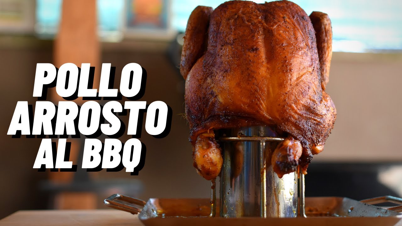 Pollo al Barbecue: Beer Can Chicken - BBQ 🔥 - YouTube