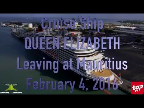 Queen Elizabeth at Mauritius