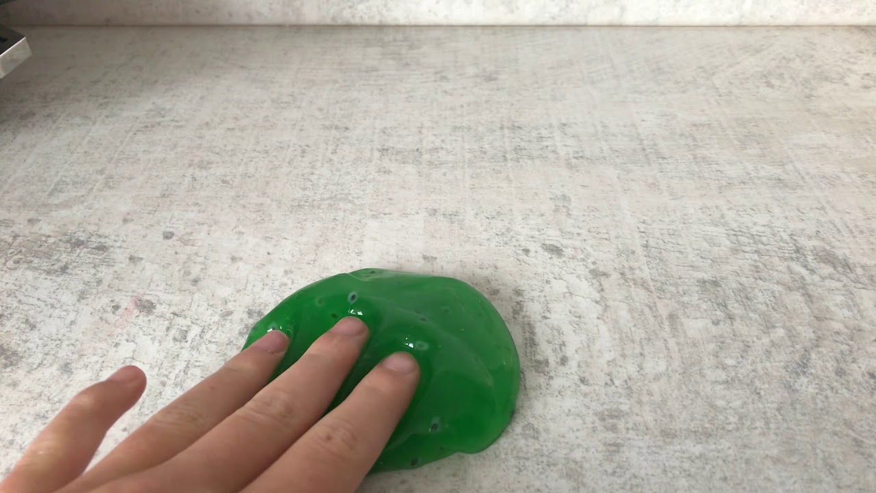 Frog spawn jiggly slime - YouTube