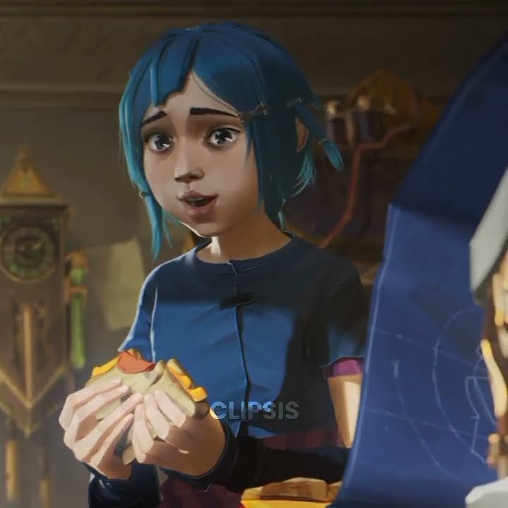 Powder finds hextech | Arcane S1Ep6 - YouTube