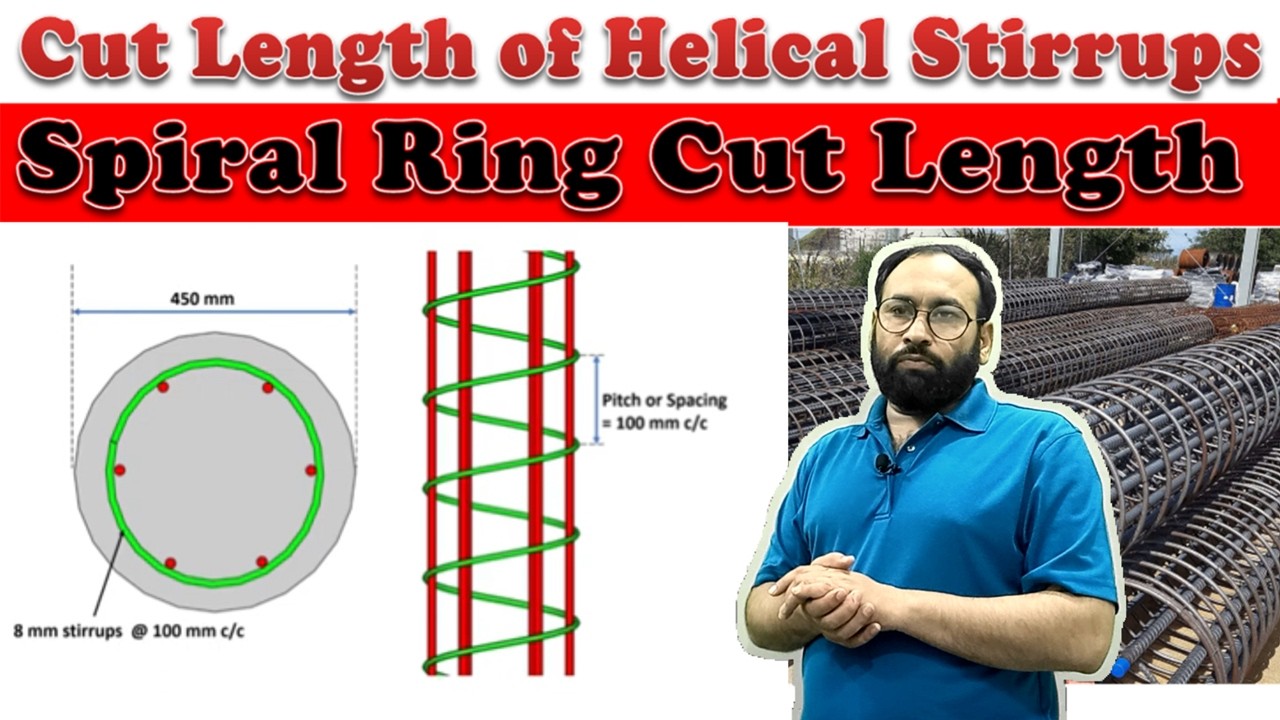 How To Calculate Cutting Length Of Spiral Ring | How to Calculate ...