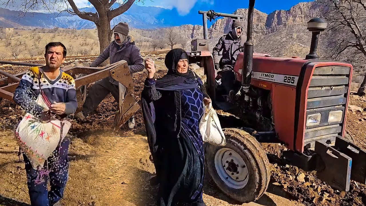 Start farming on grandma's beautiful farm - YouTube