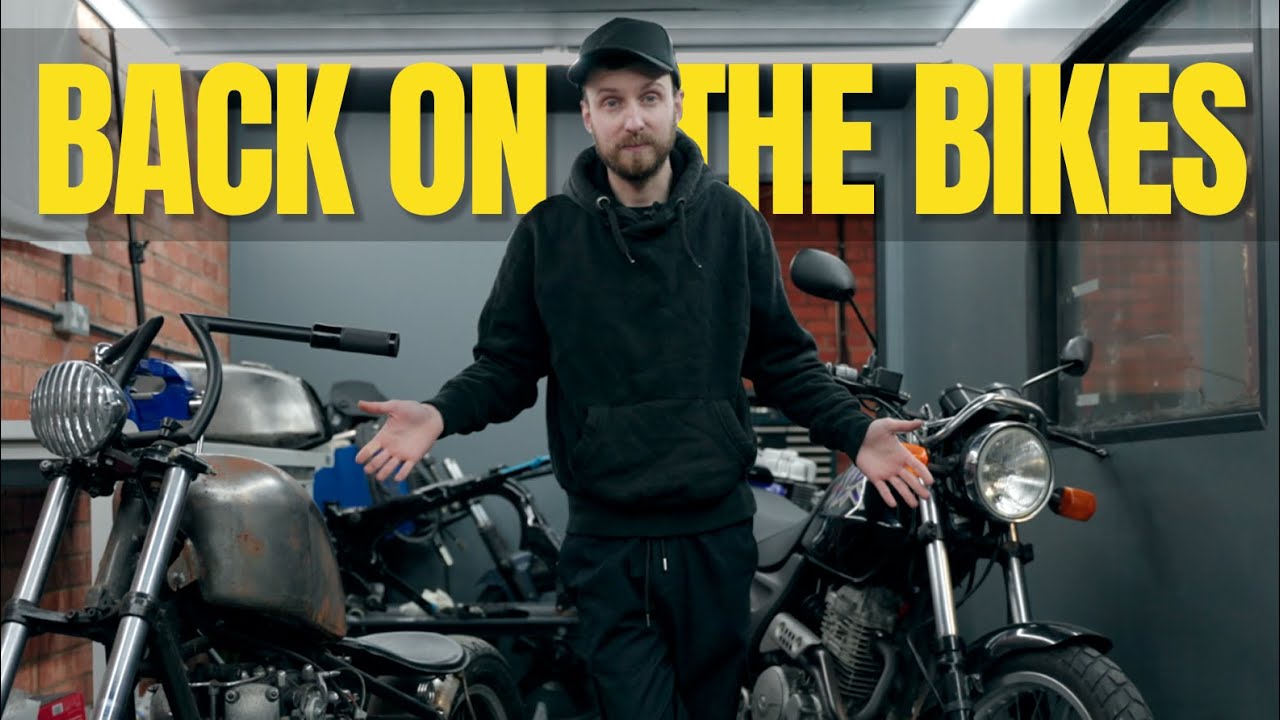 Back on the Bikes - Exciting Projects Ahead - YouTube