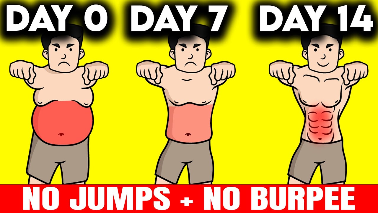 10 Best STANDING Exercises To Lose Belly Fat - YouTube