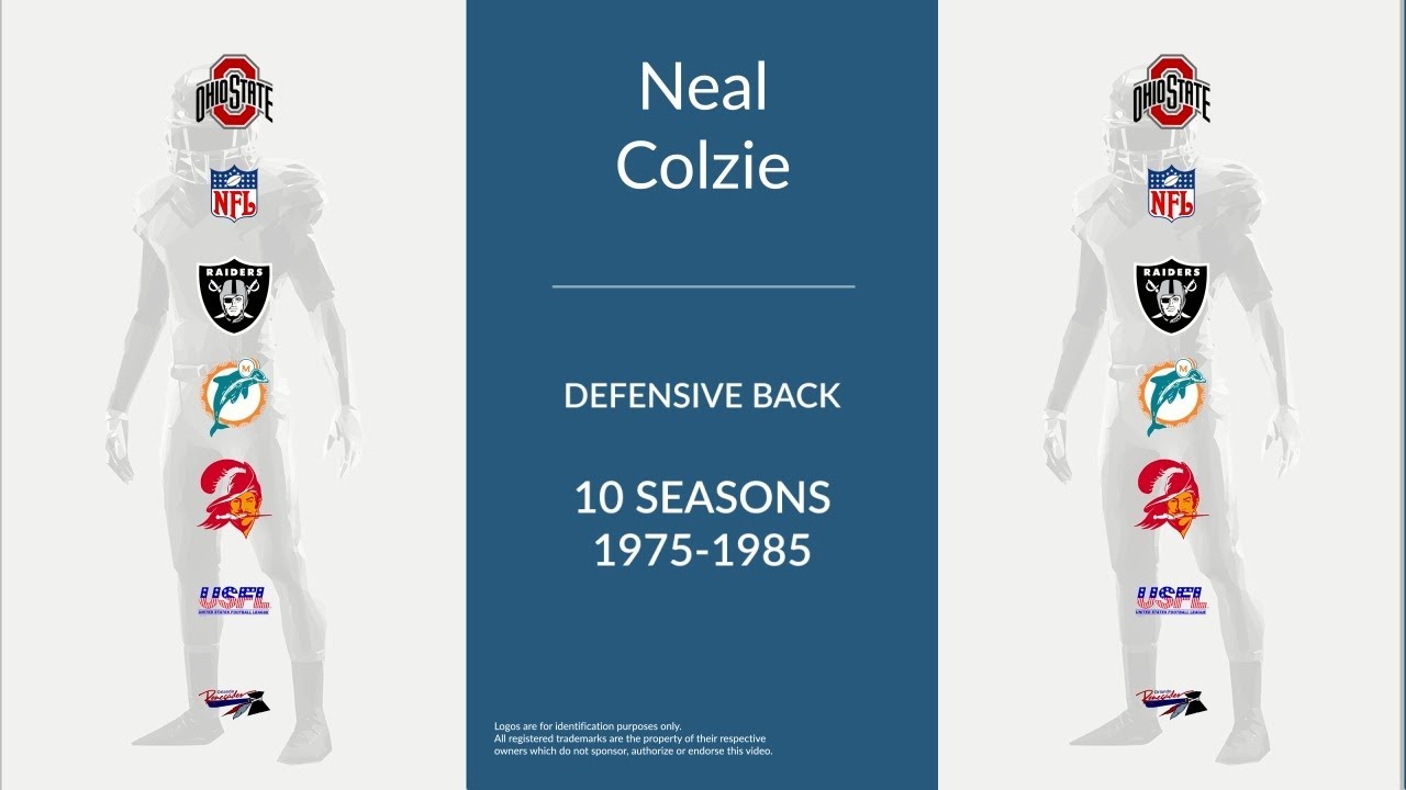Neal Colzie: Football Defensive Back - YouTube