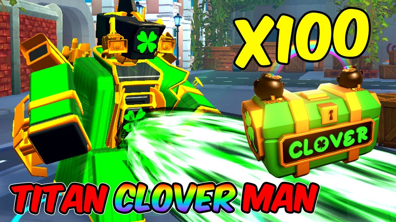 Unlocking GODLY TITAN CLOVER MAN in Skibidi Tower Defense - YouTube