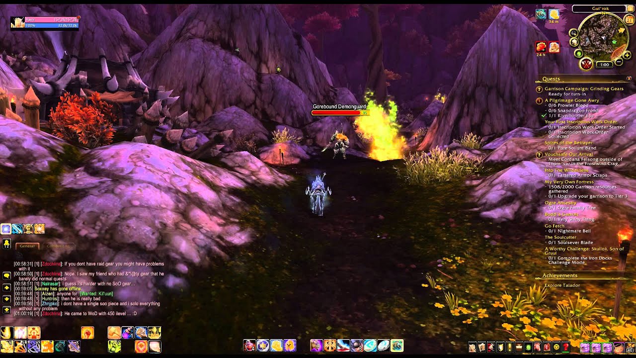 Where is Gul'rok WoD Explore Talador - YouTube
