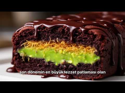 DÜNYA TRENDİ DUBAİ ÇİKOLATALI BROWNİE TARİFİ