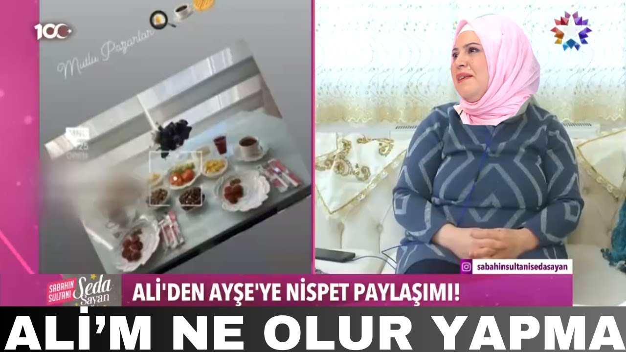 AYŞE ALİ'NİN AYÇA'YLA OLAN FOTOĞRAFINI GÖRDÜ CANLI YAYINDA AĞLADI ...