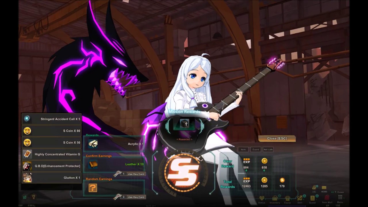 Soul Worker Online - Greedy Wolf Mission 1-4 - YouTube