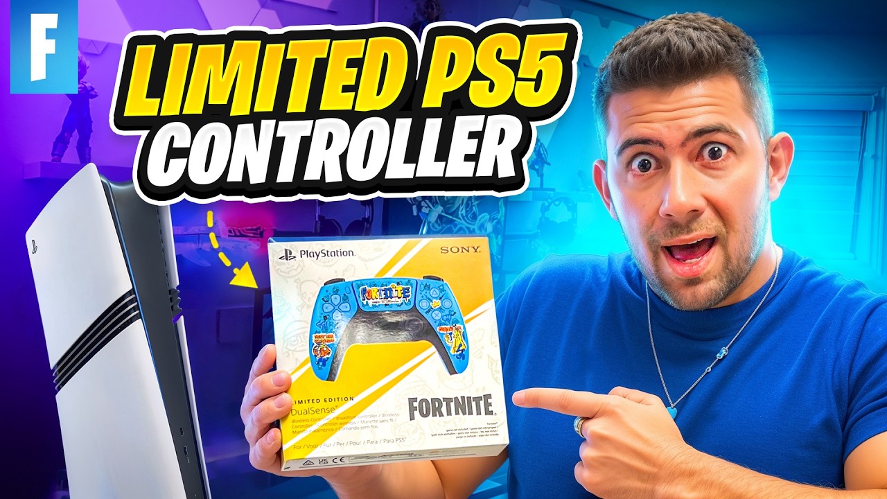 FORTNITE PS5 DualSense Controller *unboxing* (Limited Edition) - YouTube