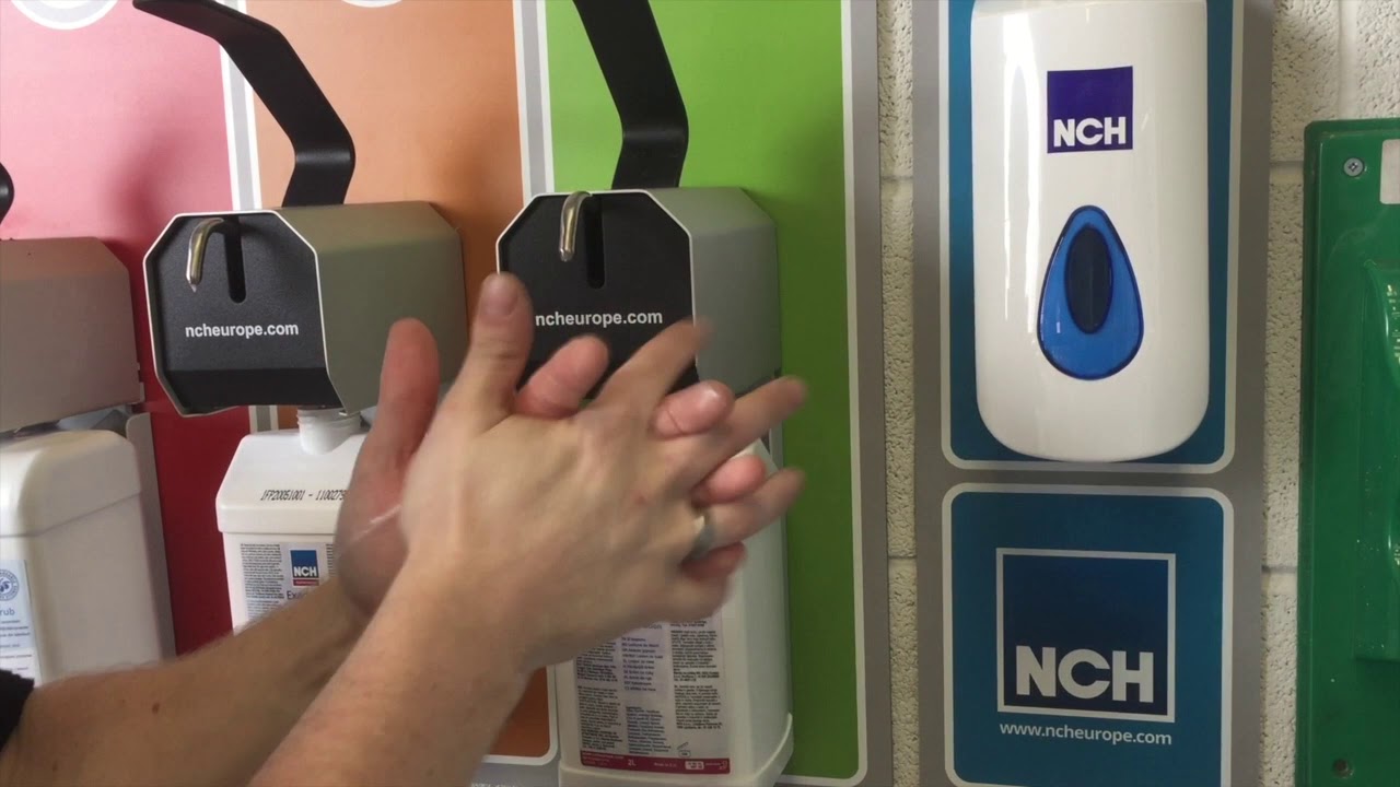 NCH Hand Cleaning Station - YouTube
