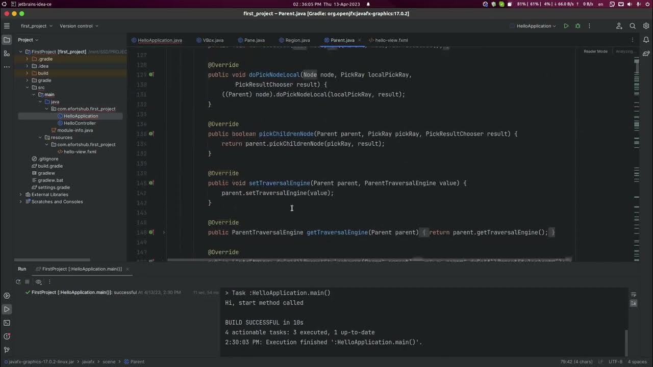 #2. Create Scene with Java - JavaFX Bangla Tutorial (LWE - Learn With ...