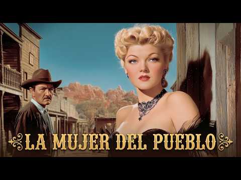LA MUJER DEL PUEBLO 🎬 Película Completa de Western en Español 🎬 HD