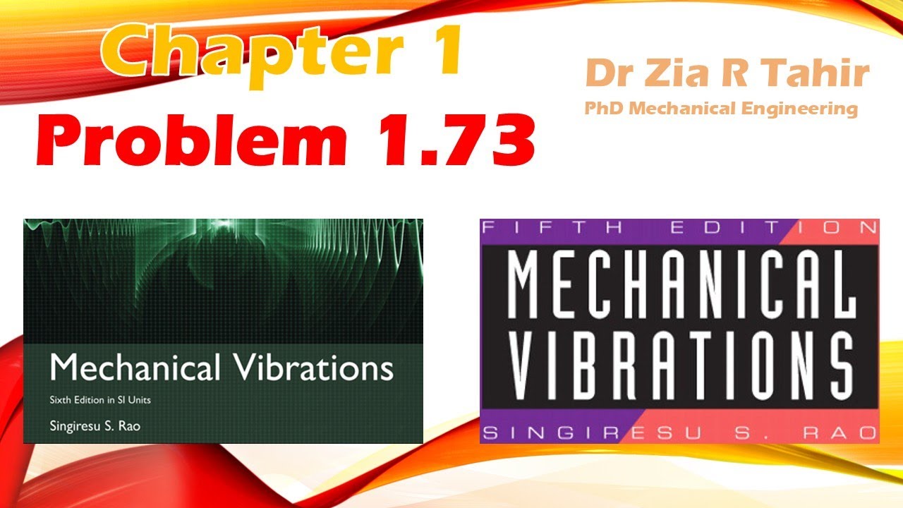 Mechanical Vibrations SS Rao Problem 1.73 - YouTube