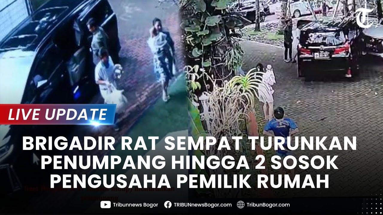 🔴LIVE UPDATE: BRIGADIR RAT Sempat Turunkan Penumpang hingga 2 Sosok ...