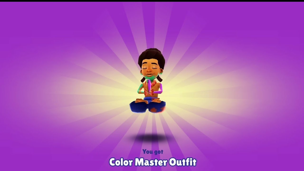 SUBWAY SURFERS MUMBAI 2021 : UNLOCKING JAY'S COLOR MASTER OUTFIT:HD ...