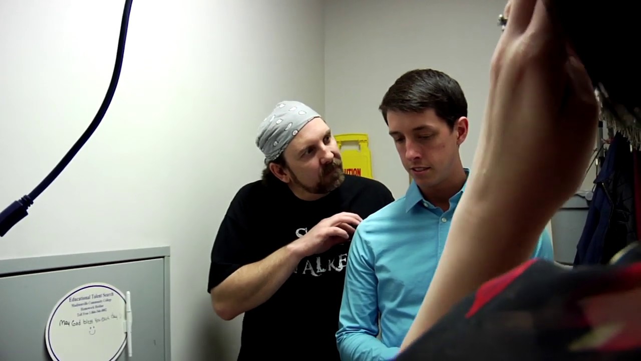 "Behind the Scenes" - Some direction given during the filming of ...