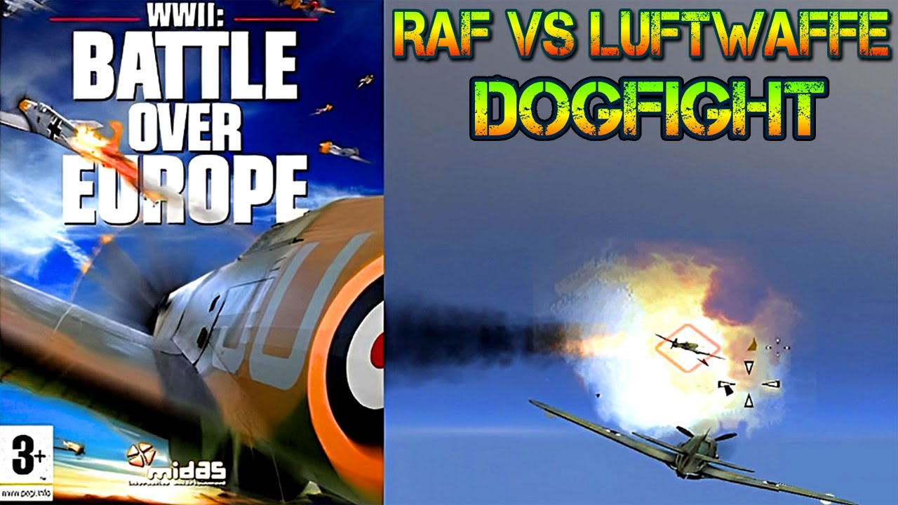 DogFight Action RAF vs Luftwaffe - WWII Battle Over Europe Gameplay ...