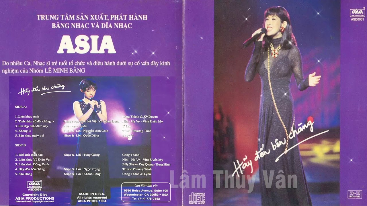 Hãy Đến Bên Chàng - Asia CD061 | Liên Khúc Nhạc Hải Ngoại Asia Trọn Bộ ...