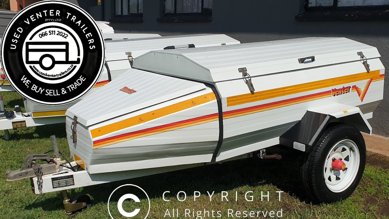 VENTER ELITE 5FT LUGGAGE TRAILER SOLD - YouTube