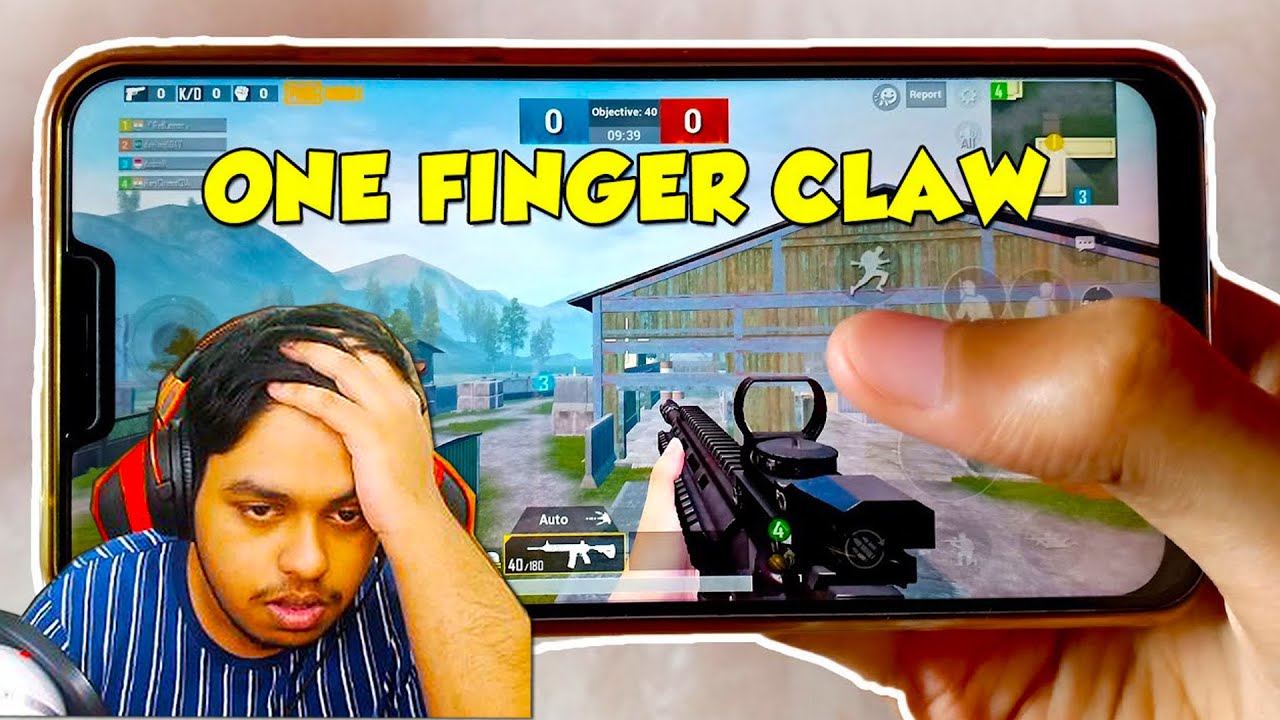 99.9% Players Can't PLAY BGMI ONE Finger Claw TikTok | BEST Moments in ...